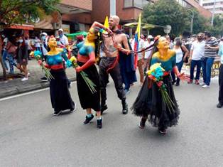 Protesta, arte y espacio público: Cuerpos en resistencia