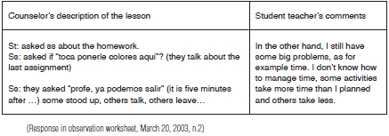The Design of Reflective Tasks for the Preparation of Student Teachers