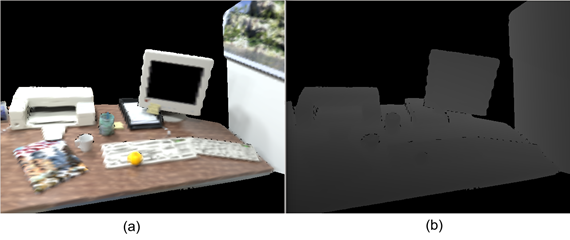 Dense tracking, mapping and scene labeling using a depth camera
